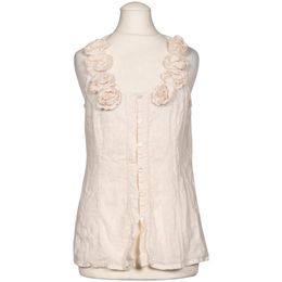 Cream Bluse Damen Größe XS Second Hand creme