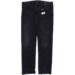 Replay Jeans Herren Gr&ouml;&szlig;e 34 Second Hand schwarz