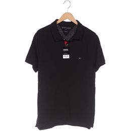 Tommy Hilfiger Poloshirt Herren Größe XL Second Hand schwarz