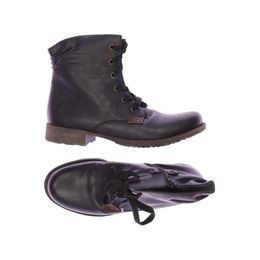 Rieker Stiefelette Damen Größe 39 Second Hand blau