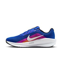 Nike Laufschuh 'Downshifter 13' Herren Größe 45.5 elfenbein / türkis / fuchsia