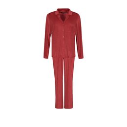 Loungeable Pyjama Damen Gr&ouml;&szlig;e S rot Winterkleid