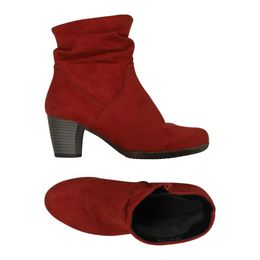 Gabor Stiefelette Damen Größe 35 Second Hand rot