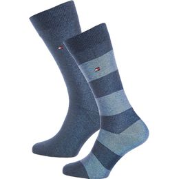Tommy Hilfiger Underwear Socken Herren Größe 43/46 blau / hellblau