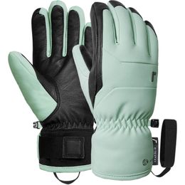 Reusch Mesa R-Tex Xt Handschuh Damen - grün - Gr. 7 1/2 - Polyester/Wolle/Leder