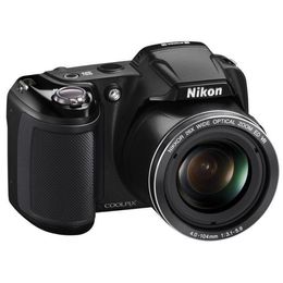 Kompakt Kamera Coolpix L810 - Schwarz + Nikon Nikkor 26X Wide Optical Zoom ED VR 22.5-585mm f/3.1-5.9 f/3.1-5.9