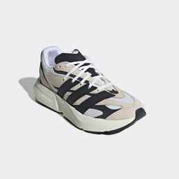 Sneaker adidas Sportswear "LIGHTBLAZE", Gr. 43, weiß (aluminium, core schwarz, cloud weiß), Synthetik, Textil, Sportlich, Schuhe