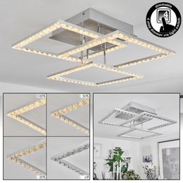 hofstein Serranos Deckenleuchte LED Aluminium, 1-flammig