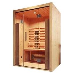 Infrarotkabine Weka "Hamina", beige (natur), externe Steuerung, (ohne Ofen), Saunen