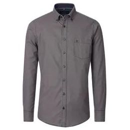 Langarmhemd Casamoda "Casamoda Freizeithemd Print", Herren, Gr. XXL, primary_ausgabeGroessentyp, braun, 100% Baumwolle, bedruckt, comfort fit, Hemden