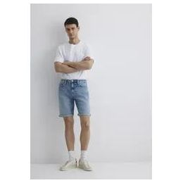 Shorts Mavi "BRIAN", Herren, Gr. 32, US, mid brushed street comfort, 99% Baumwolle, 1% Elasthan, casual, slim fit kurz, Hosen, Slim Fit Denim Shorts