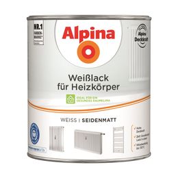 Alpina Heizk&ouml;rperlack wei&szlig; seidenmatt 2 l