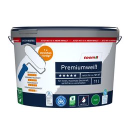 toom Premiumwei&szlig; matt 11 l
