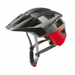 Cratoni MTB Fahrradhelm AllSet rot/schwarz matt
