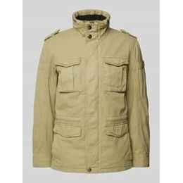 Wellensteyn Regular Fit Funktionsjacke im Military-Look Modell 'COLONEL'