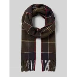 Barbour Schal mit Fransen