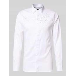 Armani Exchange Regular Fit Freizeit-Hemd mit Knopfleiste Modell 'CAMICIA'