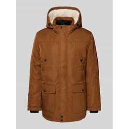 McNeal Jacke mit Teddyfell und Pattentaschen