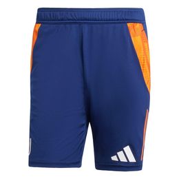 adidas Performance Sportshorts 'Juventus Turin Tiro 24' Herren Größe M blau / orange / weiß