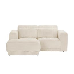 switch Ecksofa Torrino creme Maße (cm): B: 224 H: 96 T: 173.0 Sofas > Sofas nach Material > Stoffsofas » Sofa DE
