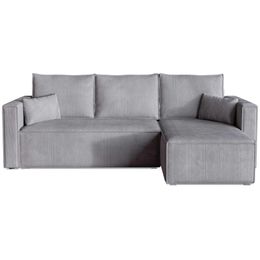 Ecksofa Top grau Ma&szlig;e (cm): B: 230 H: 85 Sofas > Sofas nach Material > Stoffsofas &raquo; Sofa DE