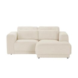 switch Ecksofa Torrino creme Maße (cm): B: 224 H: 96 T: 173.0 Sofas > Sofas nach Material > Stoffsofas » Sofa DE