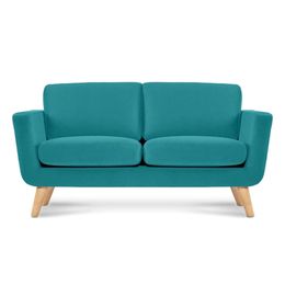 KONSIMO Einzelsofa Tagio t&uuml;rkis/petrol Ma&szlig;e (cm): B: 154 H: 80 Sofas > Sofas nach Material > Stoffsofas &raquo; Sofa DE