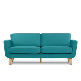 KONSIMO Einzelsofa Tagio t&uuml;rkis/petrol Ma&szlig;e (cm): B: 190 H: 80 Sofas > Sofas nach Material > Stoffsofas &raquo; Sofa DE