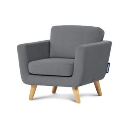 KONSIMO Sessel Tagio grau Ma&szlig;e (cm): B: 86 H: 80 Sessel & Hocker > Sessel nach Material > Stoff Sessel &raquo; Sofa DE