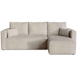 Ecksofa Top creme Ma&szlig;e (cm): B: 230 H: 85 Sofas > Sofas nach Material > Stoffsofas &raquo; Sofa DE