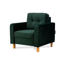 KONSIMO Sessel Eriso gr&uuml;n Ma&szlig;e (cm): B: 80 H: 75 Sessel & Hocker > Sessel nach Material > Stoff Sessel &raquo; Sofa DE