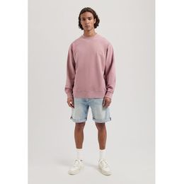 DSTREZZED Sweatshirt in Altrosa - 61% | Größe XL | Herren-plussize