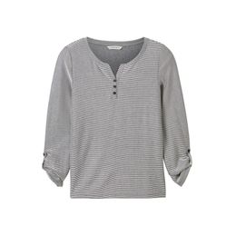 Tom Tailor Shirt Damen Größe M marine / weiß
