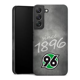 DeinDesign Galaxy S22 Handy Premium Case Smartphone Handyh&uuml;lle Schutzh&uuml;lle matt Hannover 96 H96 Official Licensed Product Premium Case