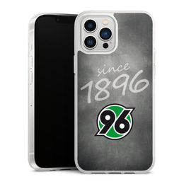 DeinDesign iPhone 13 Pro Max Handy Silikon H&uuml;lle Case transparent Handyh&uuml;lle Hannover 96 H96 Official Licensed Product Silikon Case