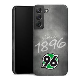 DeinDesign Galaxy S22 Handy Premium Case Smartphone Handyh&uuml;lle Schutzh&uuml;lle gl&auml;nzend Hannover 96 H96 Official Licensed Product Premium Case