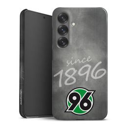 DeinDesign Galaxy S25 Handy Premium Case Smartphone Handyh&uuml;lle Schutzh&uuml;lle gl&auml;nzend Hannover 96 H96 Official Licensed Product Premium Case