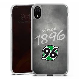 DeinDesign iPhone Xr Handy Silikon H&uuml;lle Case transparent Handyh&uuml;lle Hannover 96 H96 Official Licensed Product Silikon Case