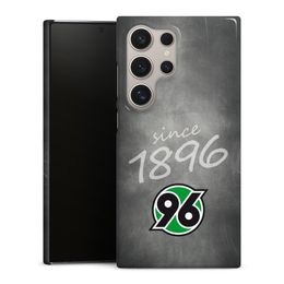 DeinDesign Galaxy S24 Ultra Handy Premium Case Smartphone Handyh&uuml;lle Schutzh&uuml;lle gl&auml;nzend Hannover 96 H96 Official Licensed Product Premium Case