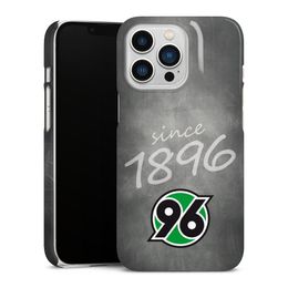 DeinDesign iPhone 13 Pro Handy Premium Case Smartphone Handyh&uuml;lle Schutzh&uuml;lle gl&auml;nzend Hannover 96 H96 Official Licensed Product Premium Case