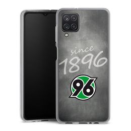DeinDesign Galaxy A12 Handy Silikon H&uuml;lle Case transparent Handyh&uuml;lle Official Licensed Product Hannover 96 H96 Silikon Case