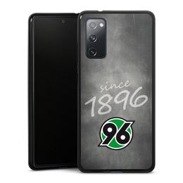 DeinDesign Galaxy S20 FE 5G Handy Silikon H&uuml;lle Case schwarz Handyh&uuml;lle Official Licensed Product Hannover 96 H96