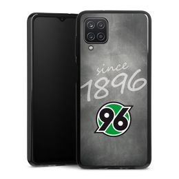 DeinDesign Galaxy A12 Handy Silikon H&uuml;lle Case schwarz Handyh&uuml;lle Official Licensed Product Hannover 96 H96