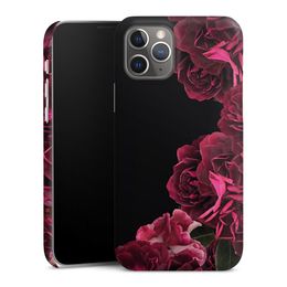 DeinDesign iPhone 12 Pro Handy Premium Case Smartphone Handyh&uuml;lle Schutzh&uuml;lle matt Vintage Rose Pink Premium Case