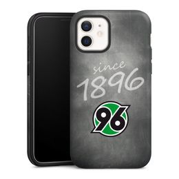 DeinDesign iPhone 12 mini Handy Panzer Handyh&uuml;lle robuste Outdoor H&uuml;lle Schutzh&uuml;lle matt Hannover 96 H96 Official Licensed Product Tough Case