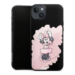 DeinDesign iPhone 14 Plus Handy Silikon H&uuml;lle Case schwarz Handyh&uuml;lle Motiv Ohne Hintergrund Disney
