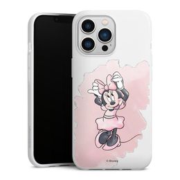 DeinDesign iPhone 13 Pro Handy Silikon H&uuml;lle Case wei&szlig; Handyh&uuml;lle Motiv Ohne Hintergrund Disney Silikon Case
