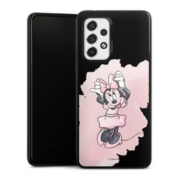 DeinDesign Galaxy A53 5G Handy Silikon H&uuml;lle Case schwarz Handyh&uuml;lle Motiv Ohne Hintergrund Disney