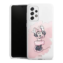 DeinDesign Galaxy A33 5G Handy Silikon H&uuml;lle Case wei&szlig; Handyh&uuml;lle Motiv Ohne Hintergrund Disney Silikon Case