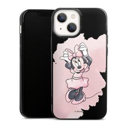 DeinDesign iPhone 13 Mini Handy Slim Case extra d&uuml;nn Silikon Handyh&uuml;lle schwarz H&uuml;lle Motiv Ohne Hintergrund Disney Silikon Slim Case